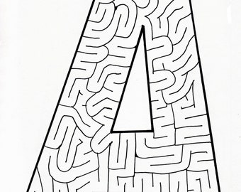 36 Unique Mazes - Etsy