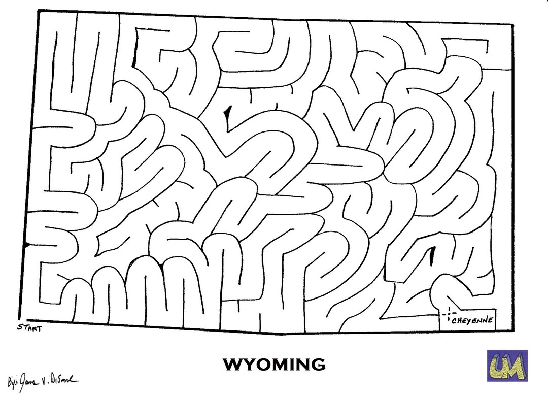 Hand Drawn Original Mazes - Etsy