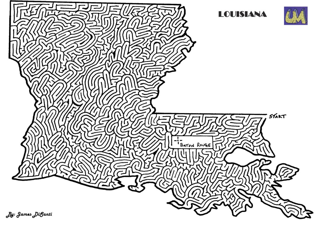 Hand Drawn Original Mazes - Etsy