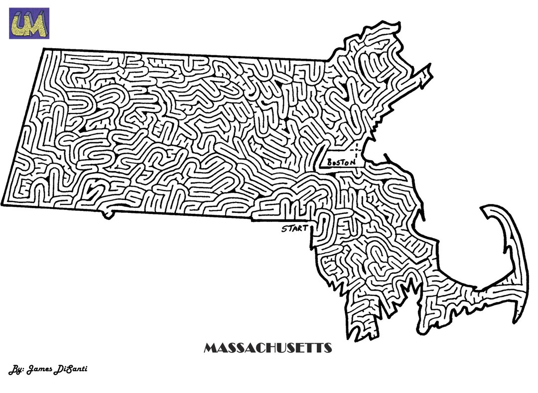 Hand Drawn Original Mazes - Etsy