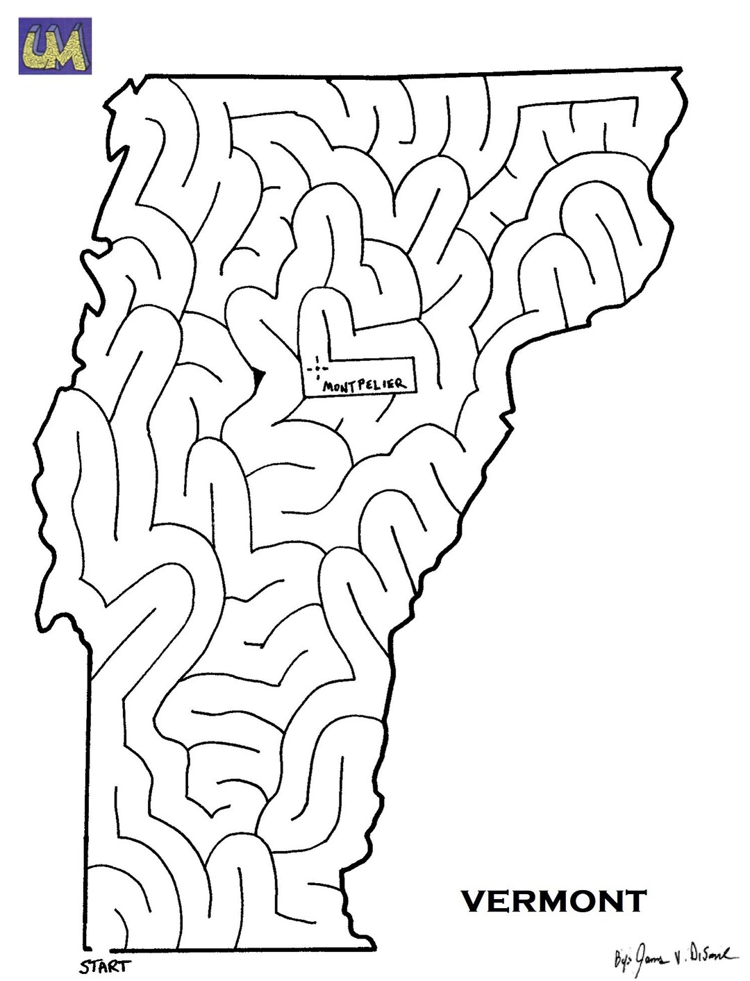 Hand Drawn Original Mazes - Etsy