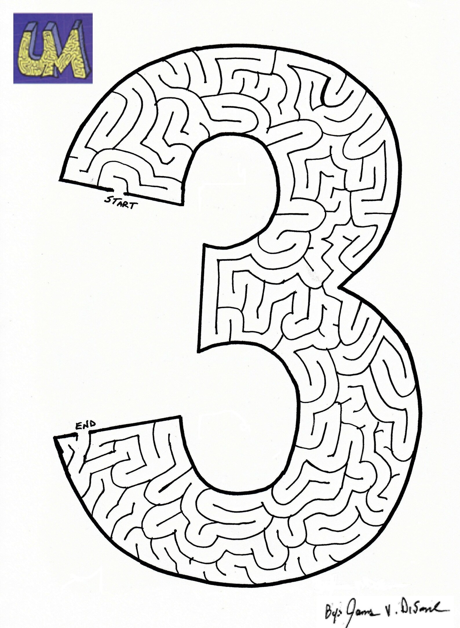 Hand Drawn Original Mazes - Etsy