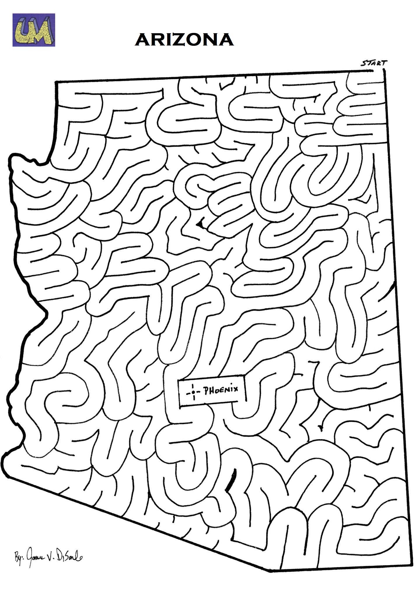 Hand Drawn Original Mazes - Etsy