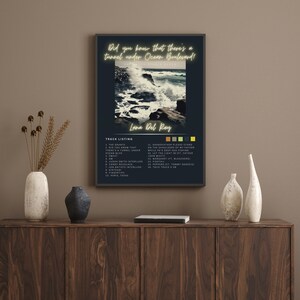 Lana Del Rey Album Cover, Ocean Blvd Lana Del Rey, Lana Del Rey Poster ...