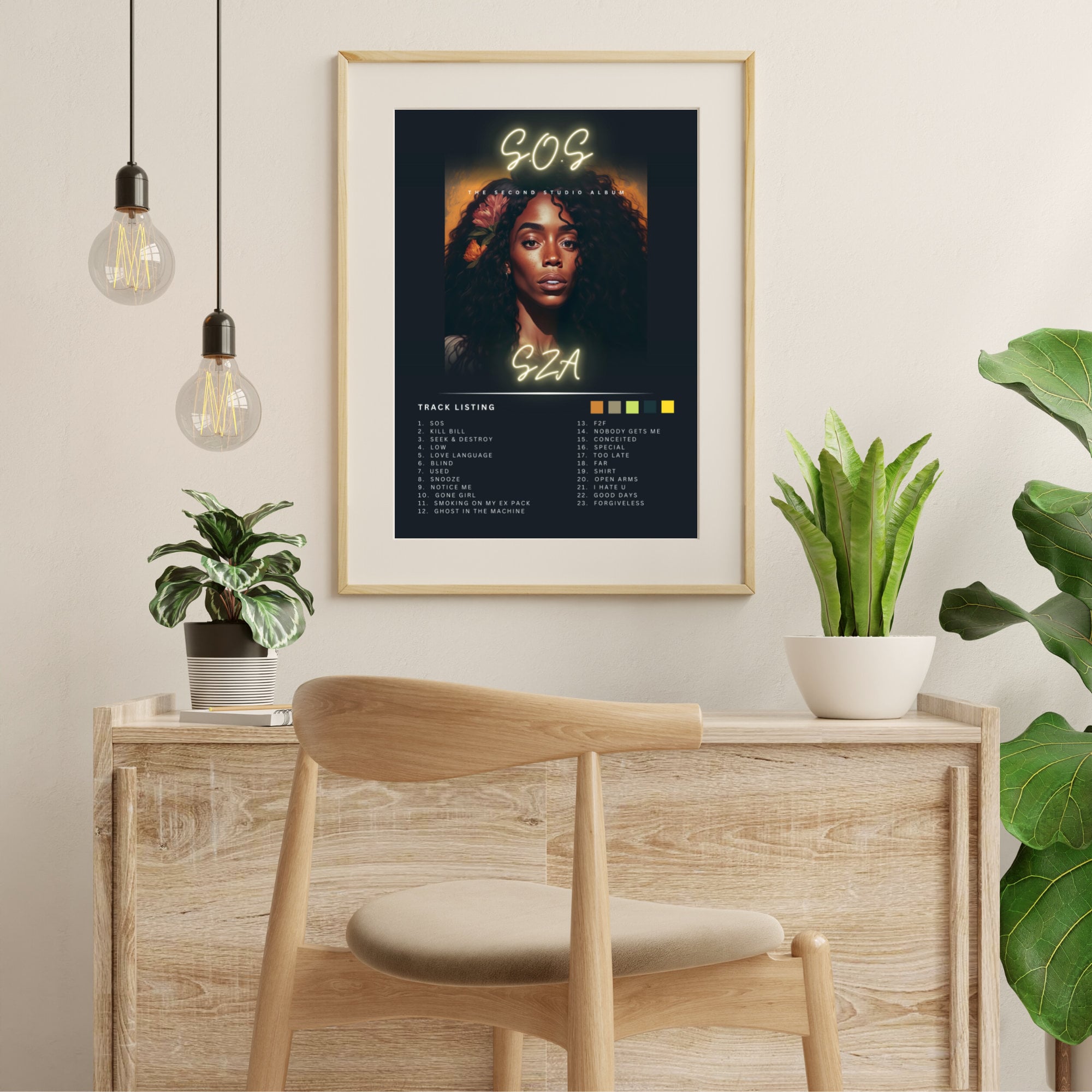 SZA Album Cover, SOS Album Cover, SZA Print, SZA Album, SOS Album ...