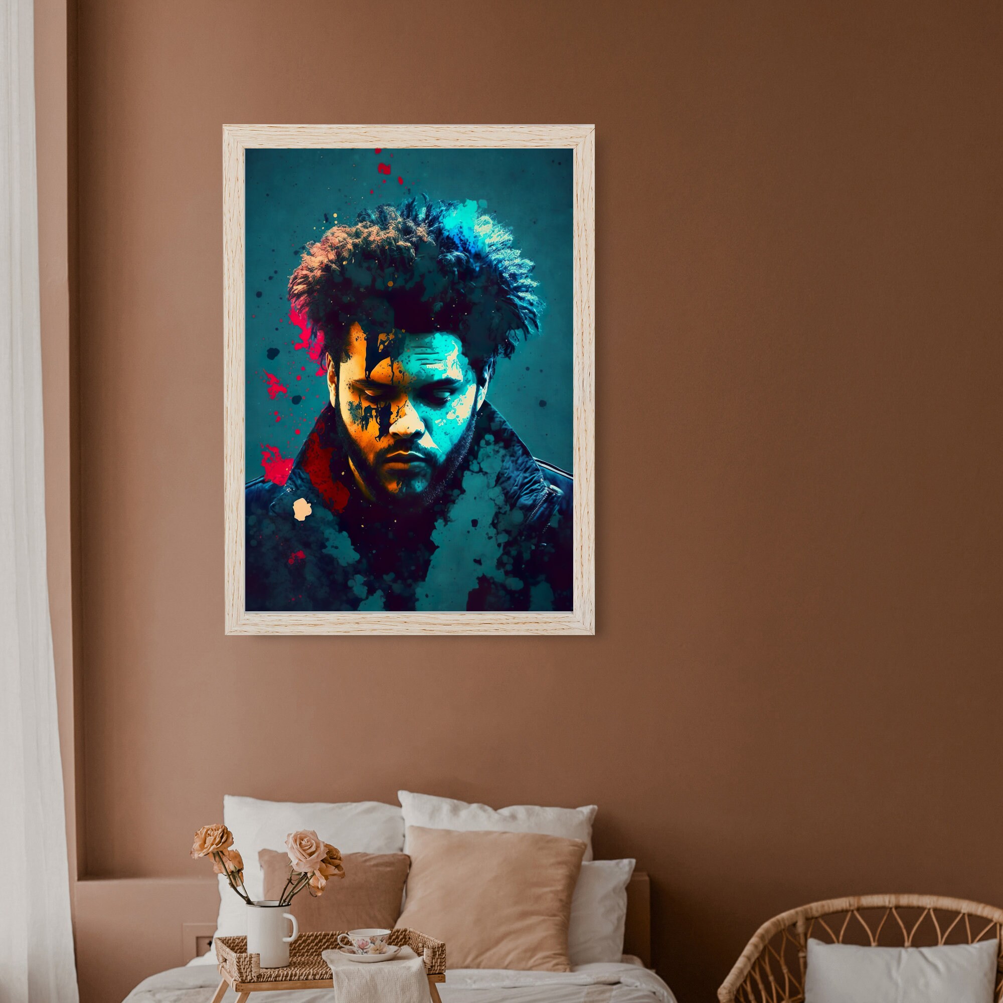 The Weeknd Poster, the Weeknd Portrait, the Weeknd Print, the Weeknd ...