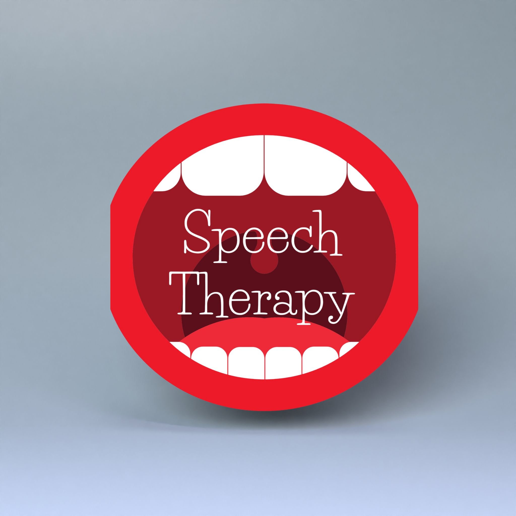 Speech Therapy Sticker SLP Speech Language Pathology Sticker Speech ...