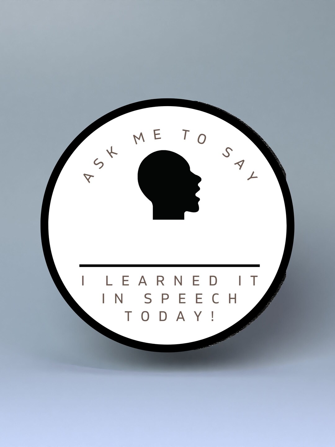 Speech Articulation Therapy Sticker - Etsy
