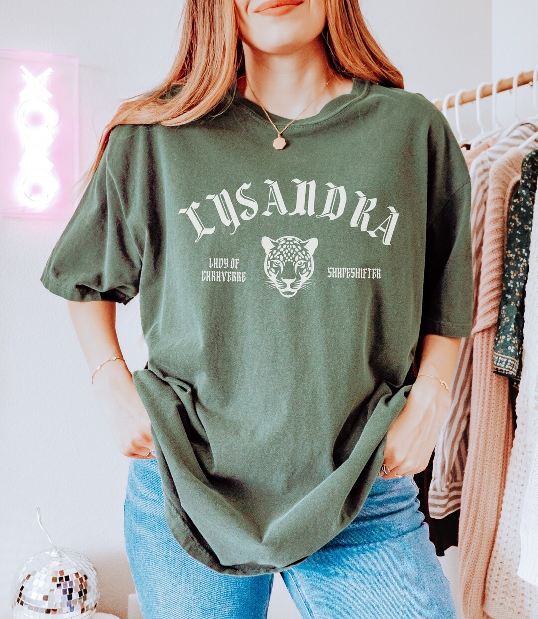 Lysandra Throne of Glass Comfort Colors Bookish Shirt, Official TOG ...