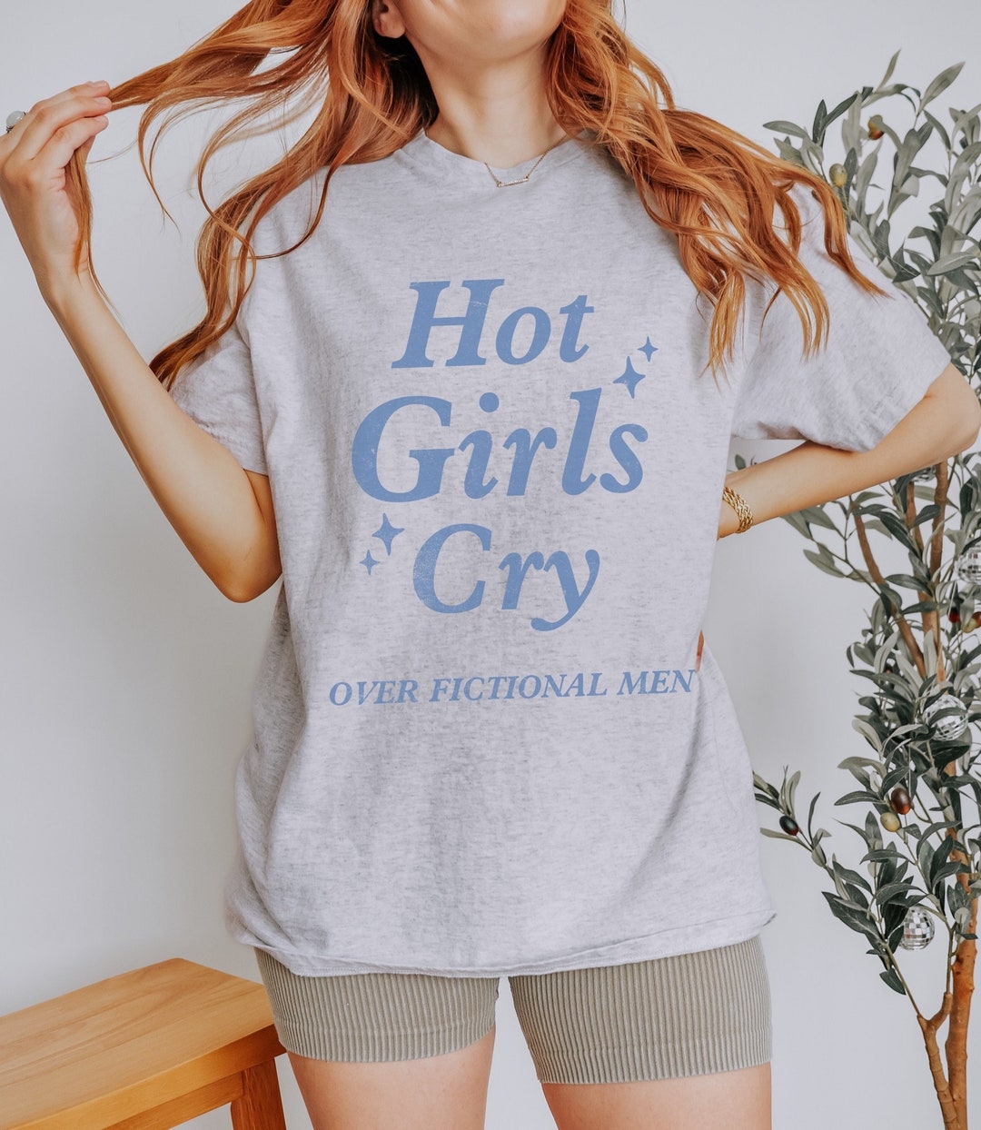Hot Girls Cry Bookish Shirt, Booktok Merch, Bookish Shirt, Bookworm ...