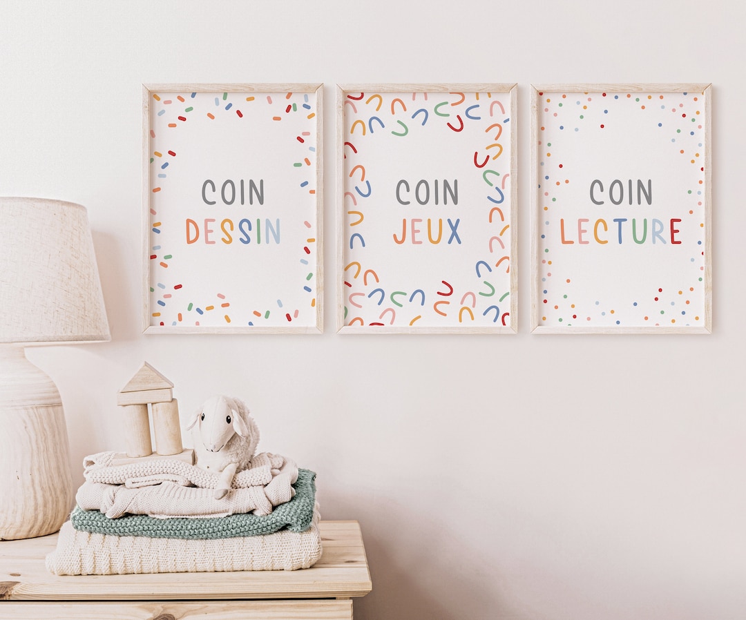 Trio of Posters to Print: DRAWING Corner, GAMES Corner, READING Corner ...