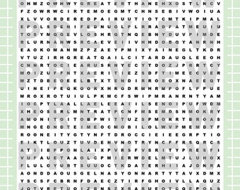 Kitchen Decor Word Search - Etsy