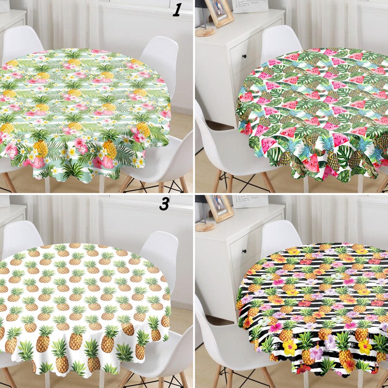 Pineapple Tablecloth - Etsy