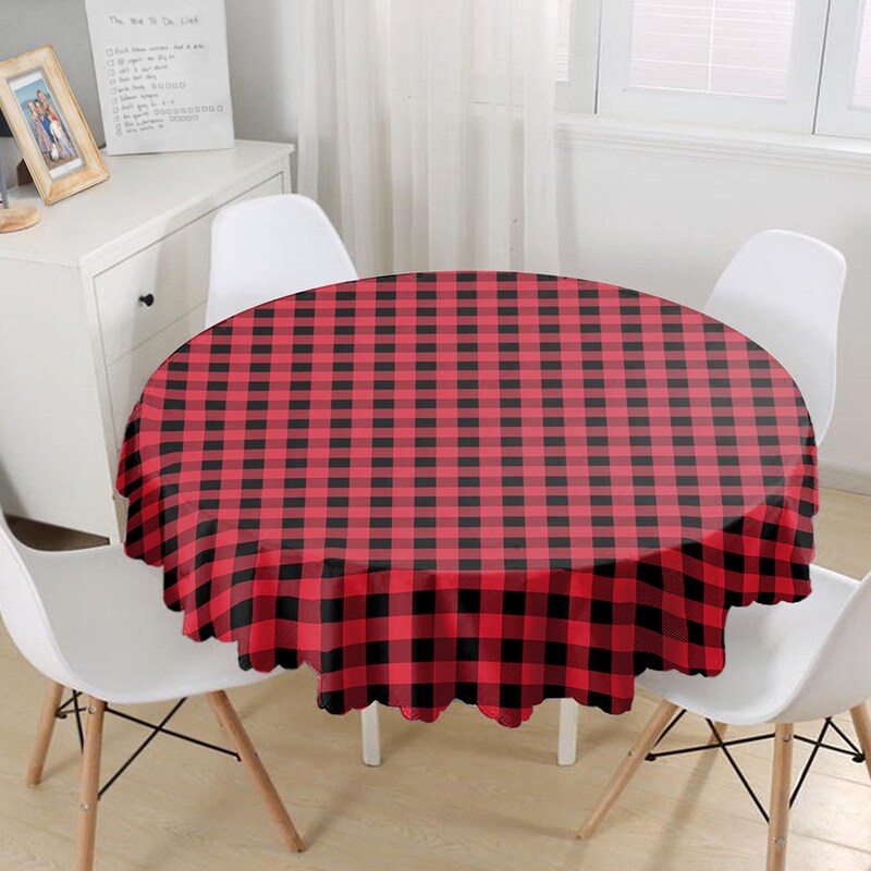 Buffalo Plaid Tablecloth - Etsy