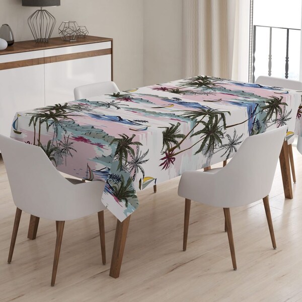 Tropical Tablecloth - Etsy