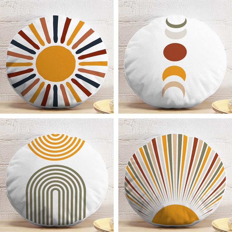 Round Pillows - Etsy