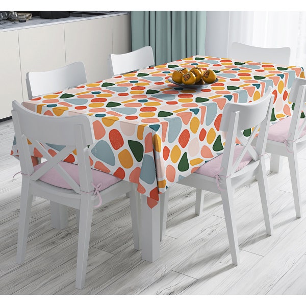 Modern Tablecloth - Etsy