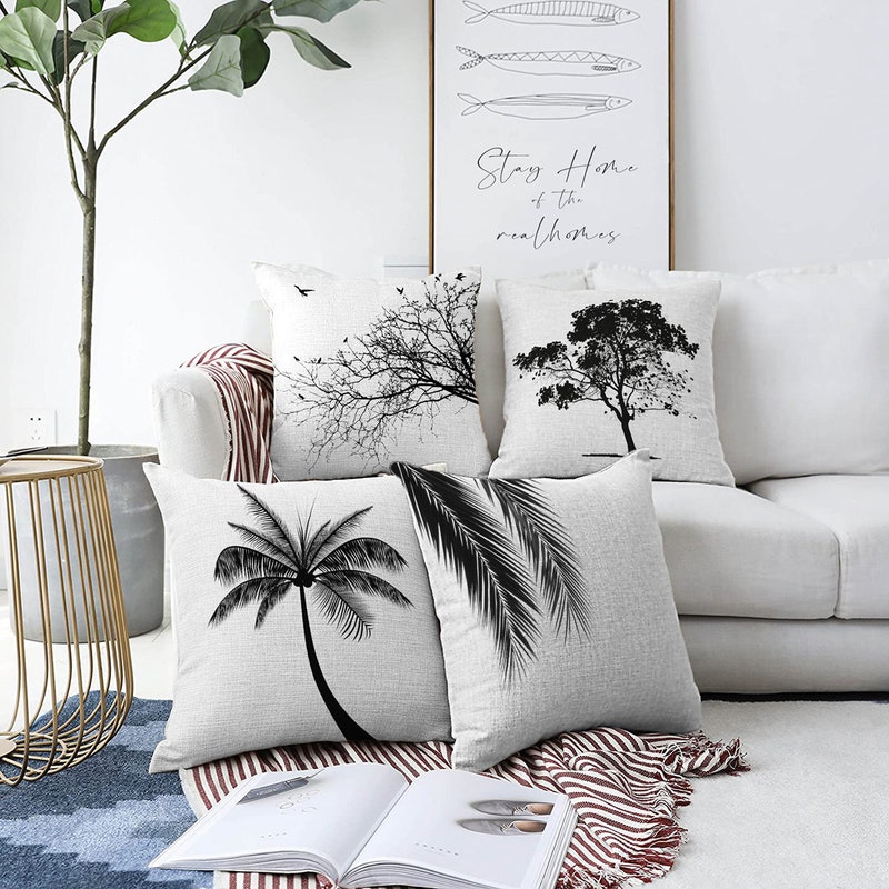 Palm Trees Pillow - Etsy