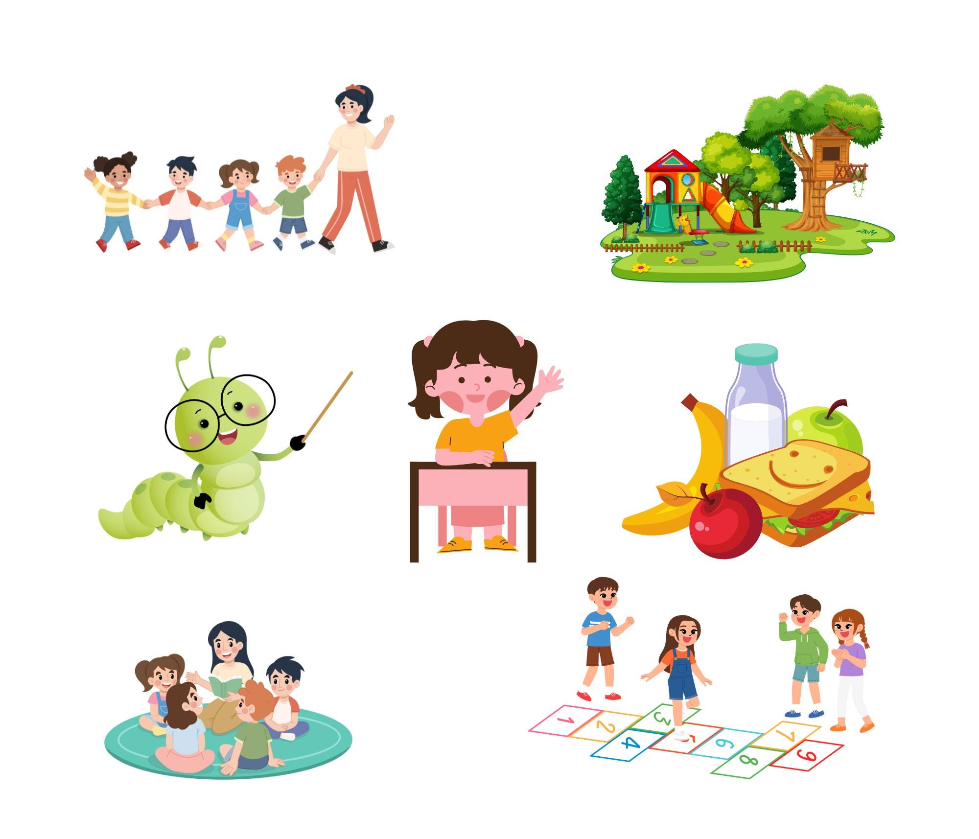 Kindergarten PNG, Kindergarten Clipart, Preschool Clipart, Nursery ...