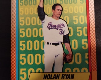 1974 Nolan Ryan Topps Baseball Card 20, Sharp Corners, No Creases - Etsy