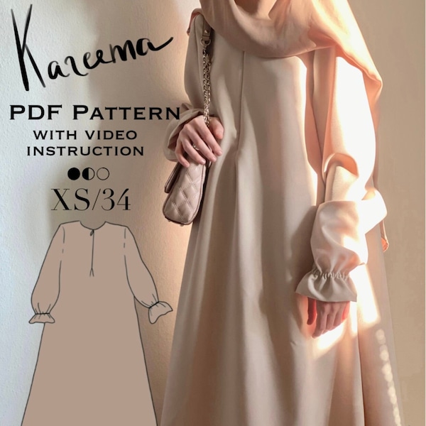 Abaya Pattern - Etsy