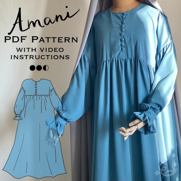 Abaya Pattern - Etsy