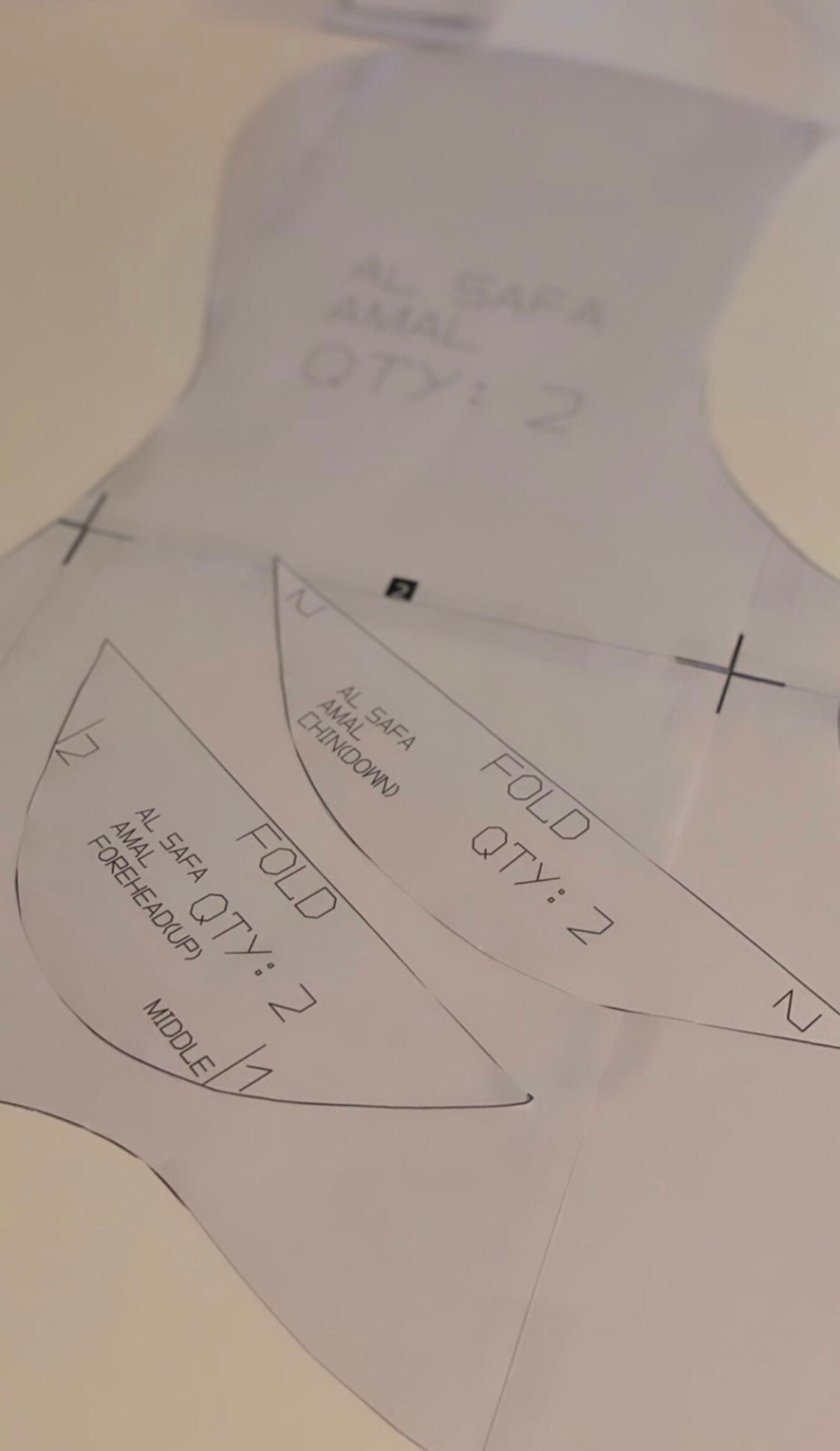 Sewing Patterns Underscarf “amal“ Hijab - Etsy