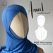 Sewing Patterns Underscarf “amal“ Hijab - Etsy