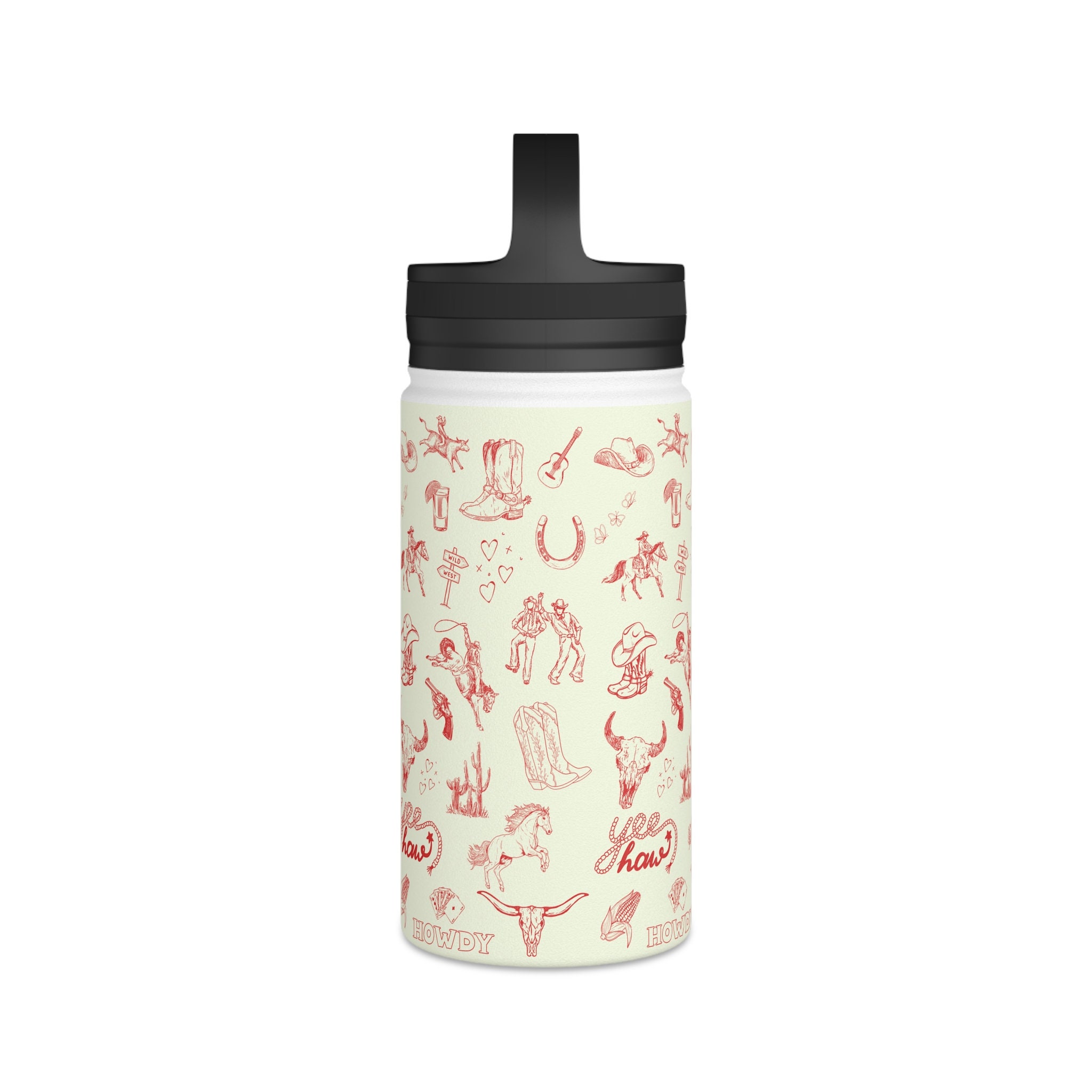 Western Cowboy Lemon Yellow Vacuum Flask sold by Melisa Bang | SKU ...