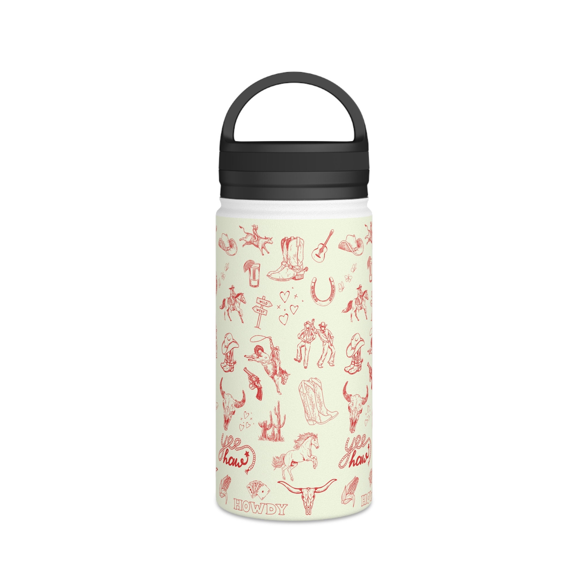 Western Cowboy Lemon Yellow Vacuum Flask sold by Melisa Bang | SKU ...