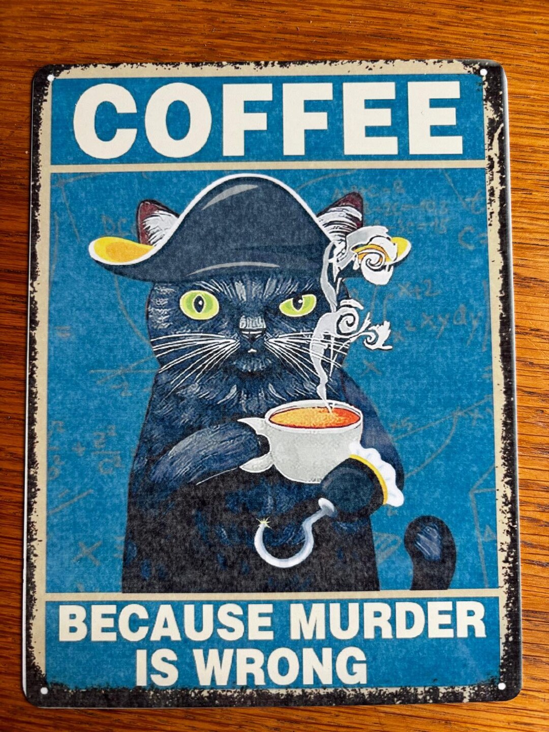 Funny Metal Plate Signs. With or Without Clock Mechanism "made to Order ...