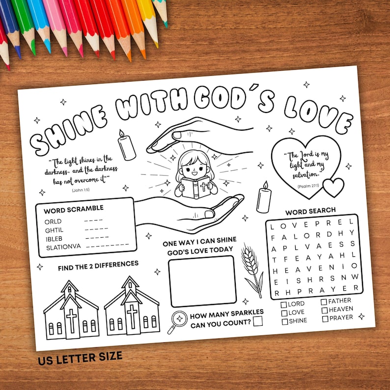 Valentine's Day Faith-based Coloring Page | Christian Kids Printable ...