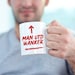 Manchester United Coffee Mug - Wanker Man Utd Gifts for Men! - Etsy