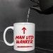 Manchester United Coffee Mug - Wanker Man Utd Gifts for Men! - Etsy