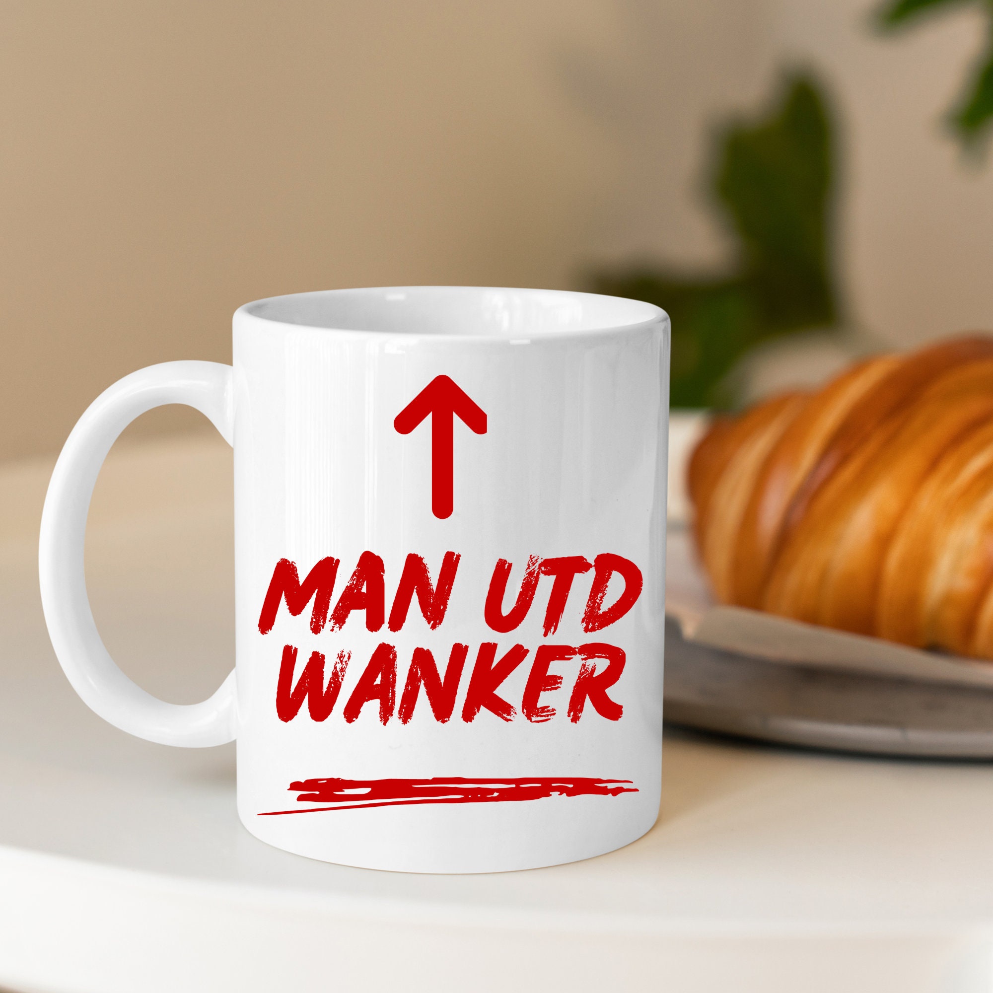 Manchester United Coffee Mug - Wanker Man Utd Gifts for Men! - Etsy