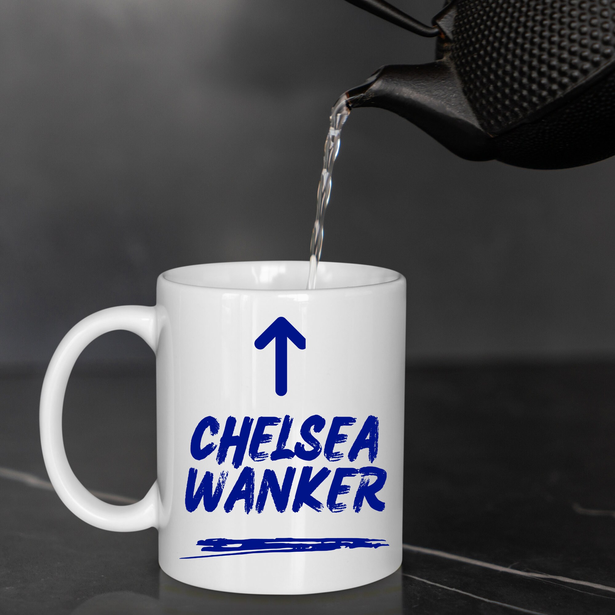 Chelsea FC Mug Gift for Men Wanker Chelsea Fan Cup - Etsy