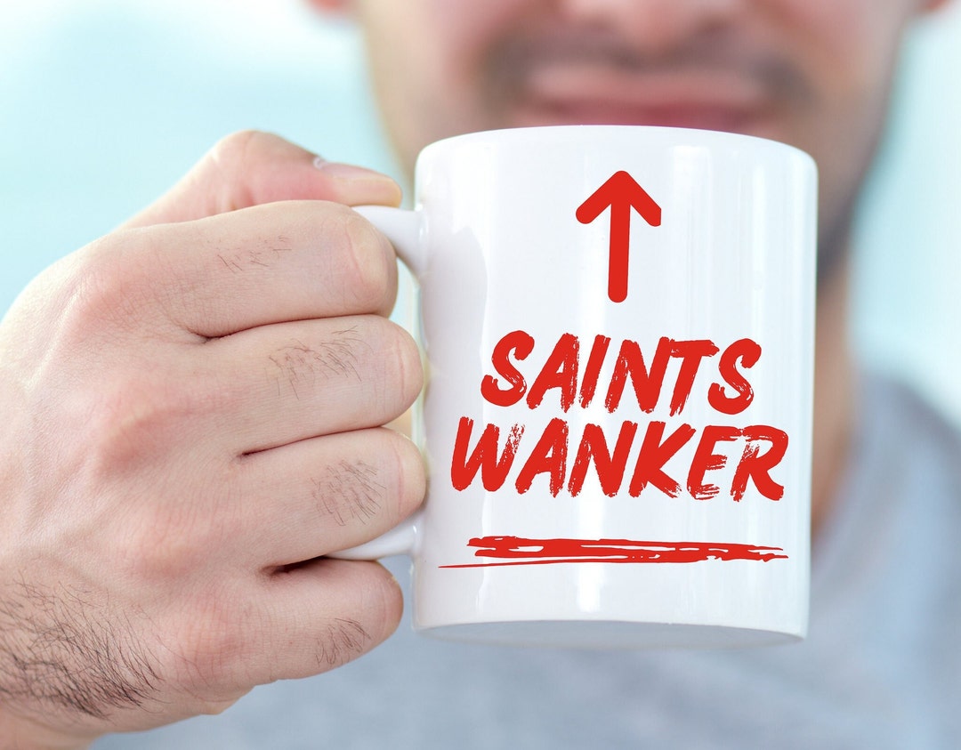 St Helens Rugby League Mug - Wanker Saints Fan Gift! - Etsy