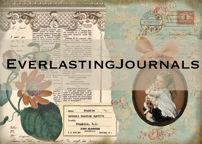 Set 38 - Een Digitale Verzameling Designs A4 Voor Journals ...