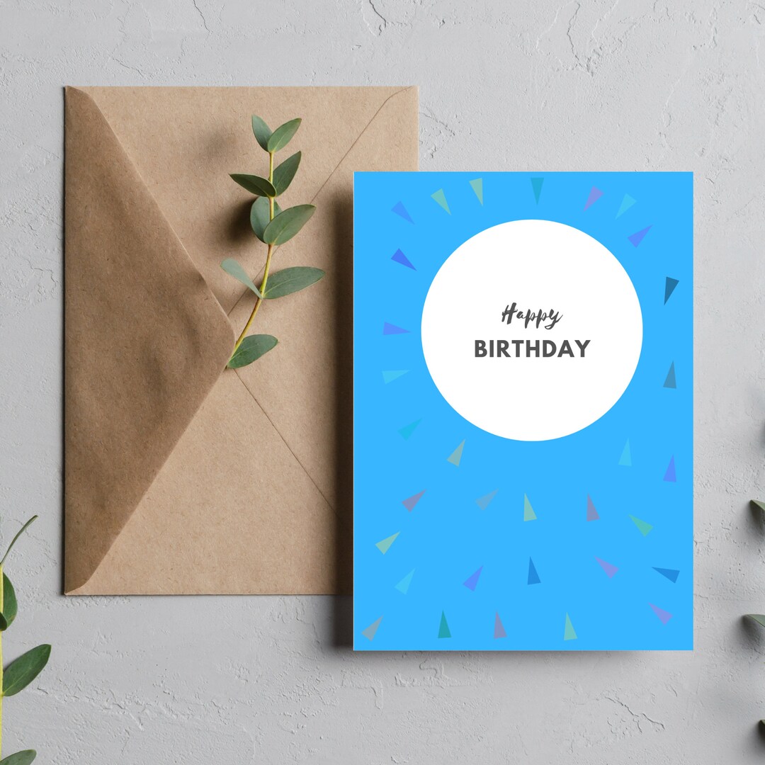 Printable Birthday Card Printable Birthday Card Birthday Etsy Printable Birthday Card Printable Birthday Card Birthday Etsy