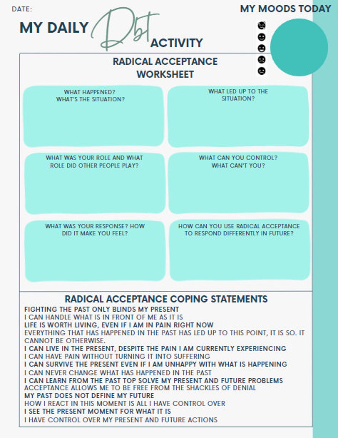 DBT Skills Bundle - Etsy