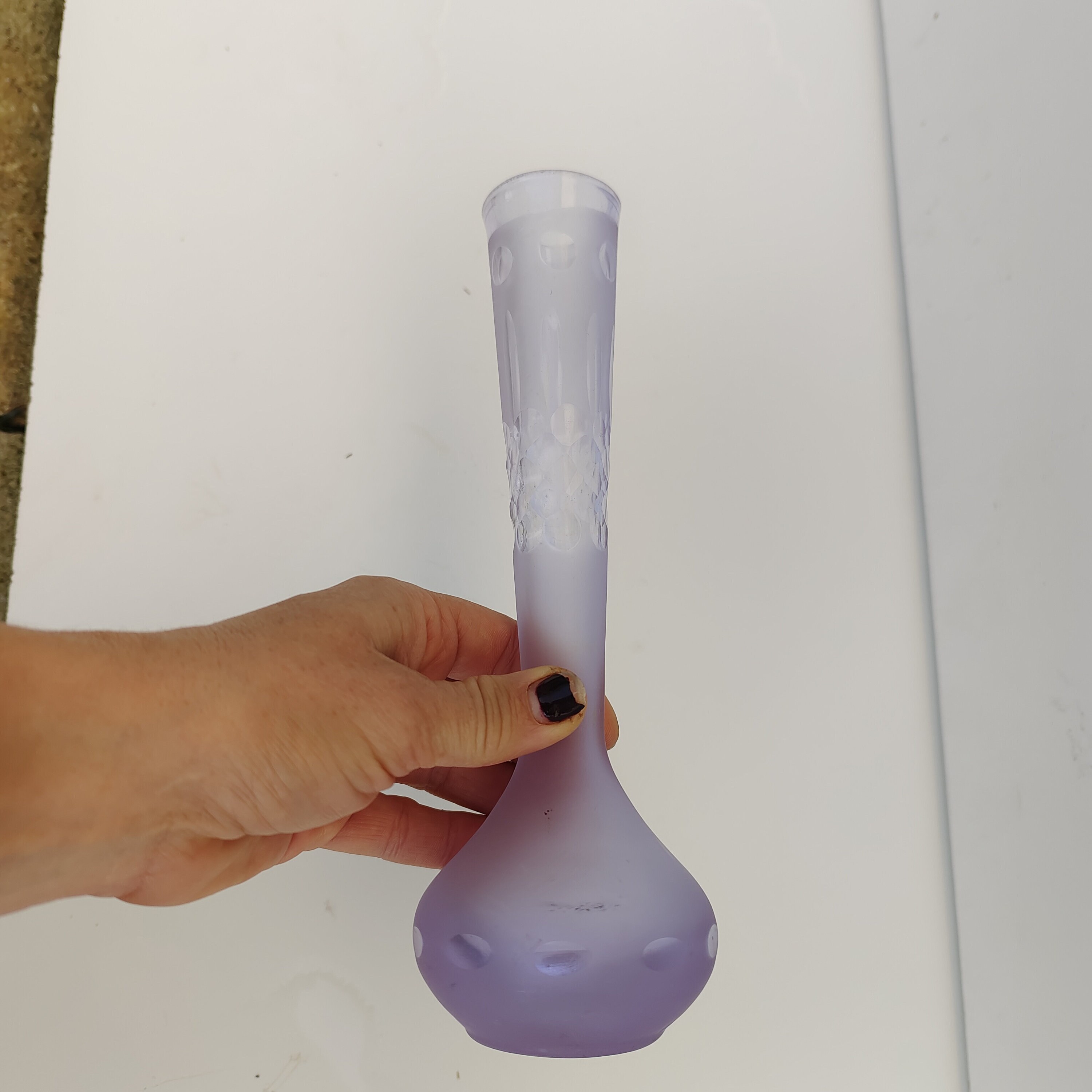 Alexandrite Glass Small Vase Crystal Neodymide Flowers Holder - Etsy