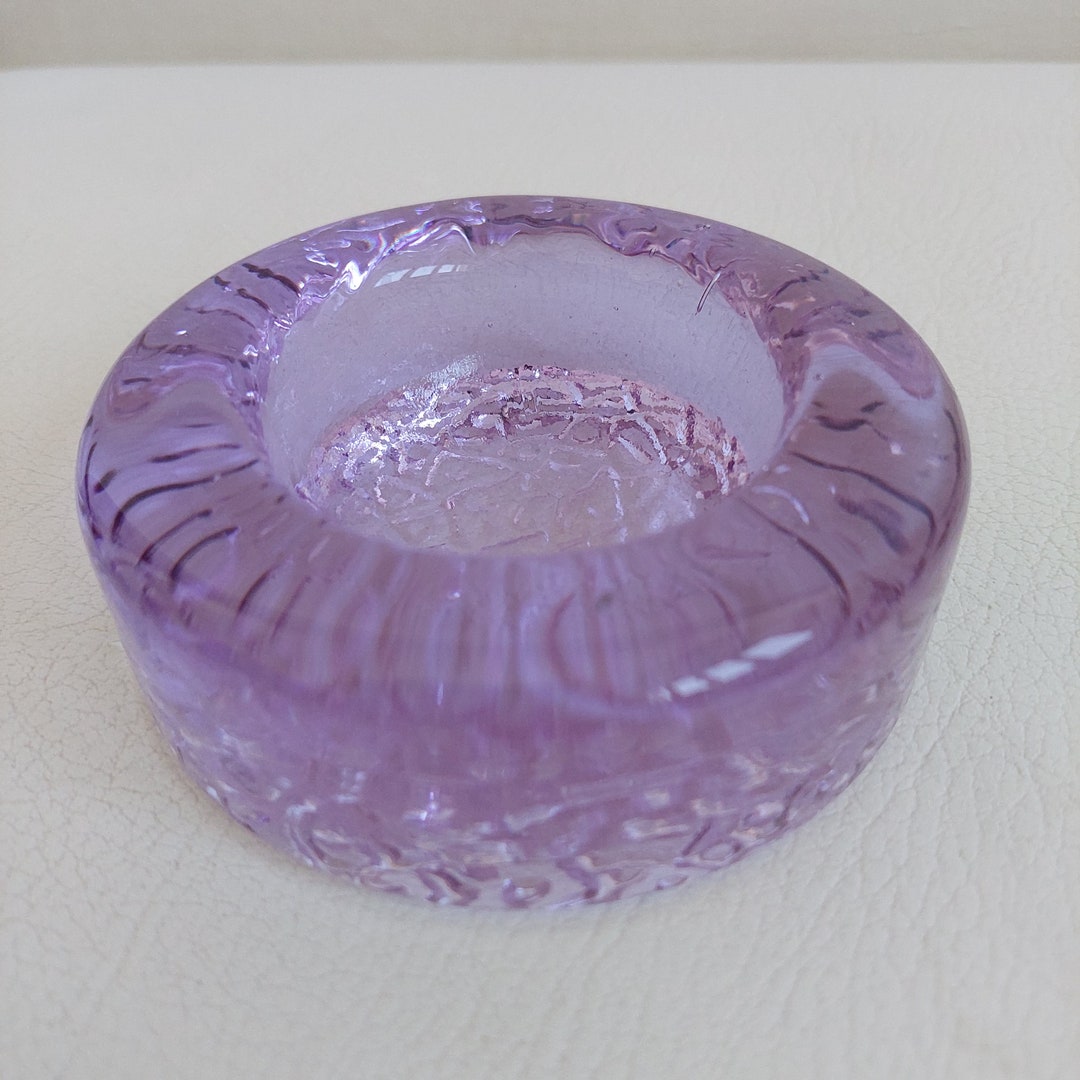 Vintage Alexandrite Chameleon Neodymium Glass Ashtray From the 1970s - Etsy