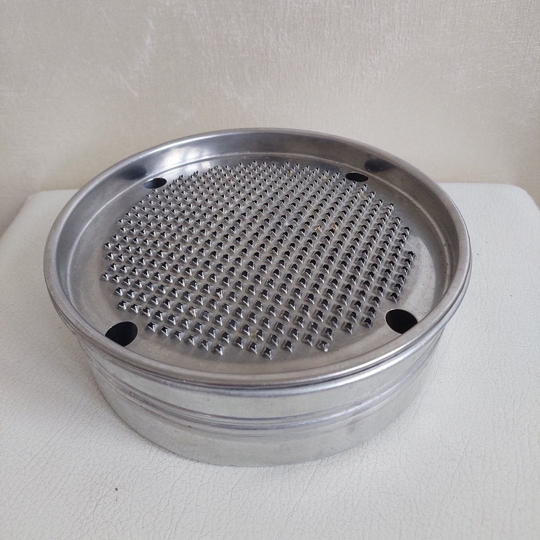 Round Parmesan Cheese Grater With Inox Steel Lid - Etsy