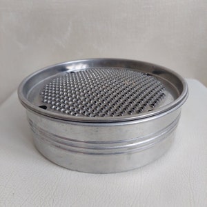 Round Parmesan Cheese Grater With Inox Steel Lid - Etsy