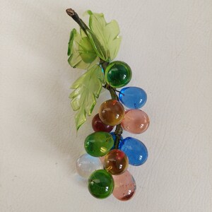 Bunch of Grapes Crystal Glass Murano Multicolored - Etsy