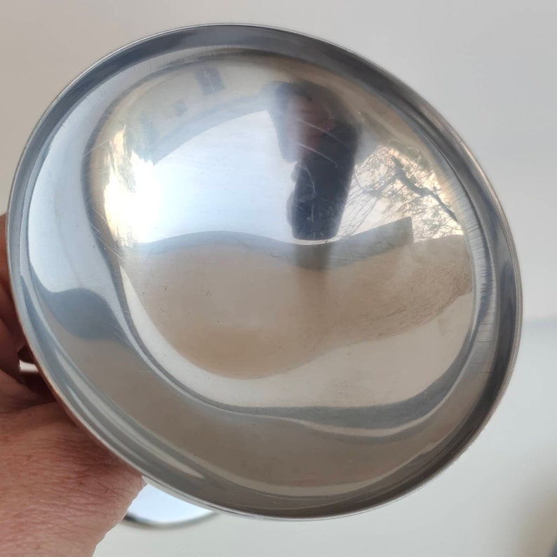Cups Stainless Inox 18/10 Set of 6 Champagne Party or Ice Cream Metal ...