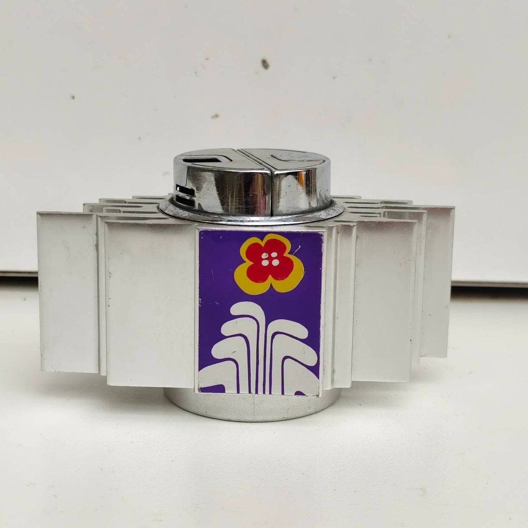 Vintage Japanese Table Lighter Metal Gasoline Table Lighter sarome. - Etsy