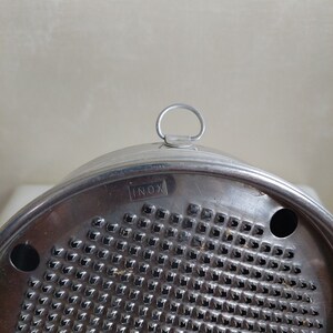 Round Parmesan Cheese Grater With Inox Steel Lid - Etsy