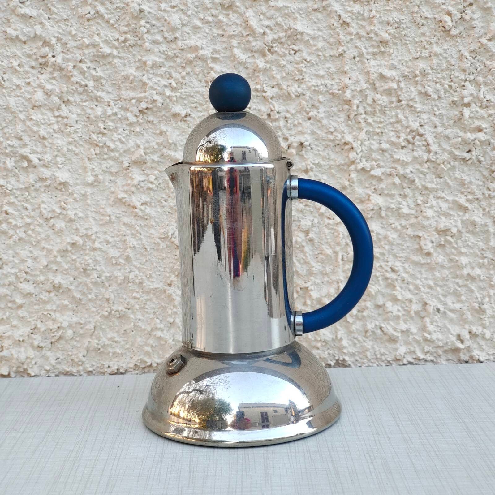 Coffee Maker Inox Steel Vintage 80 Prandelli Inoxpran for 2 Cups - Etsy