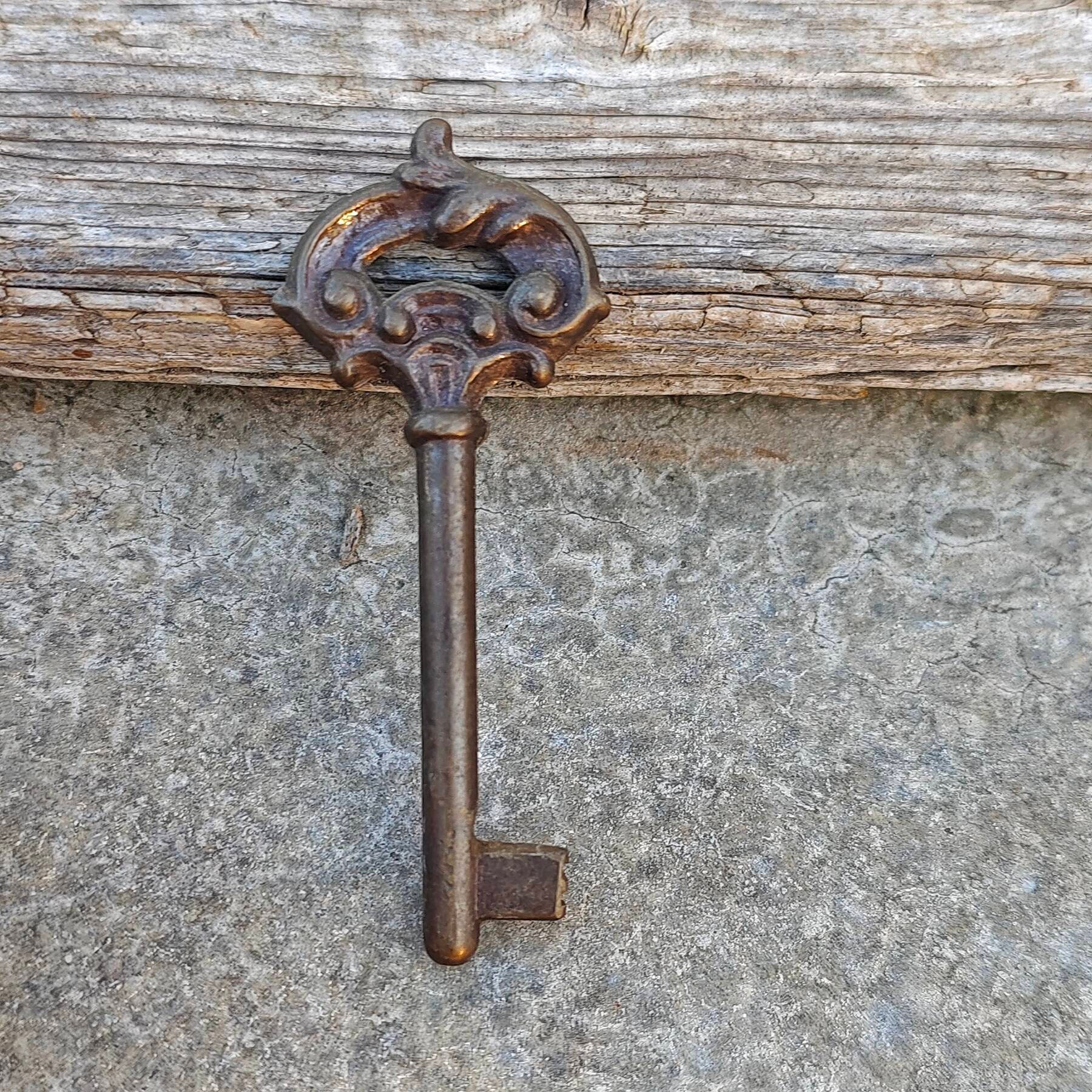 Old Brass Key Vintage Furniture Skeleton Key - Etsy